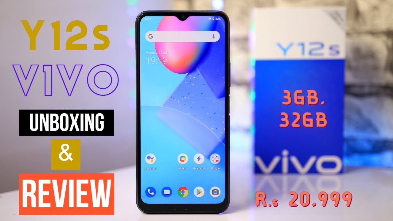 Vivo Y12s Unboxing & Review | Camera Test & Pubg Test - YouTube