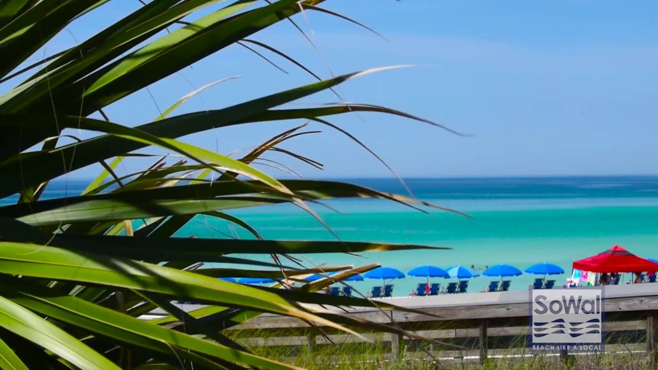 Ed Walline Beach Access in South Walton Florida - YouTube