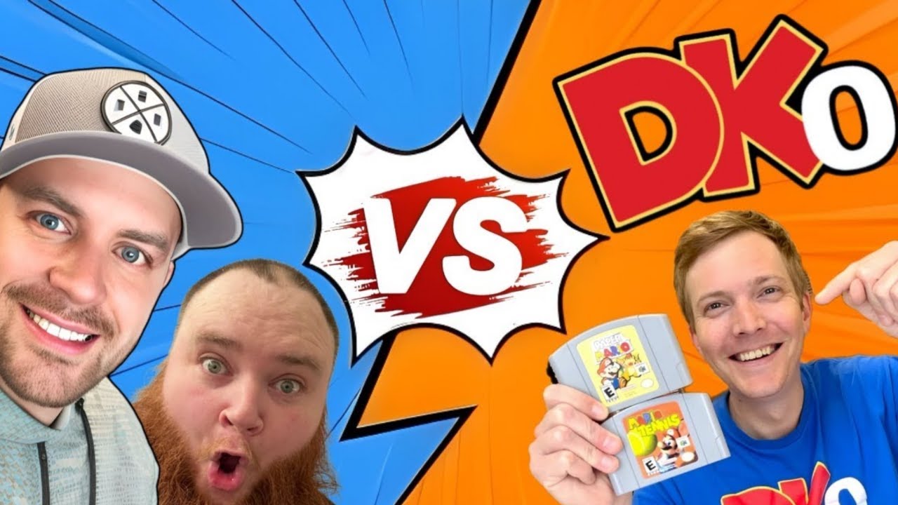 Retro Gaming Guy & Heckin Steve VS DKOldies LIVE - YouTube