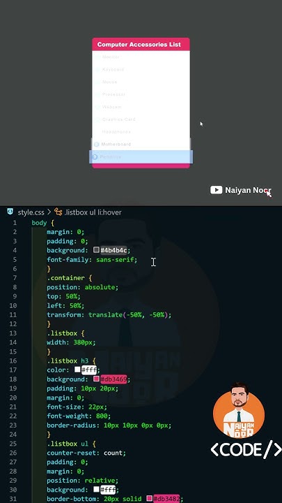 List #naiyannoor #webdevelopemnt #webdesign #python#programminglanguage #programming #javascript ...