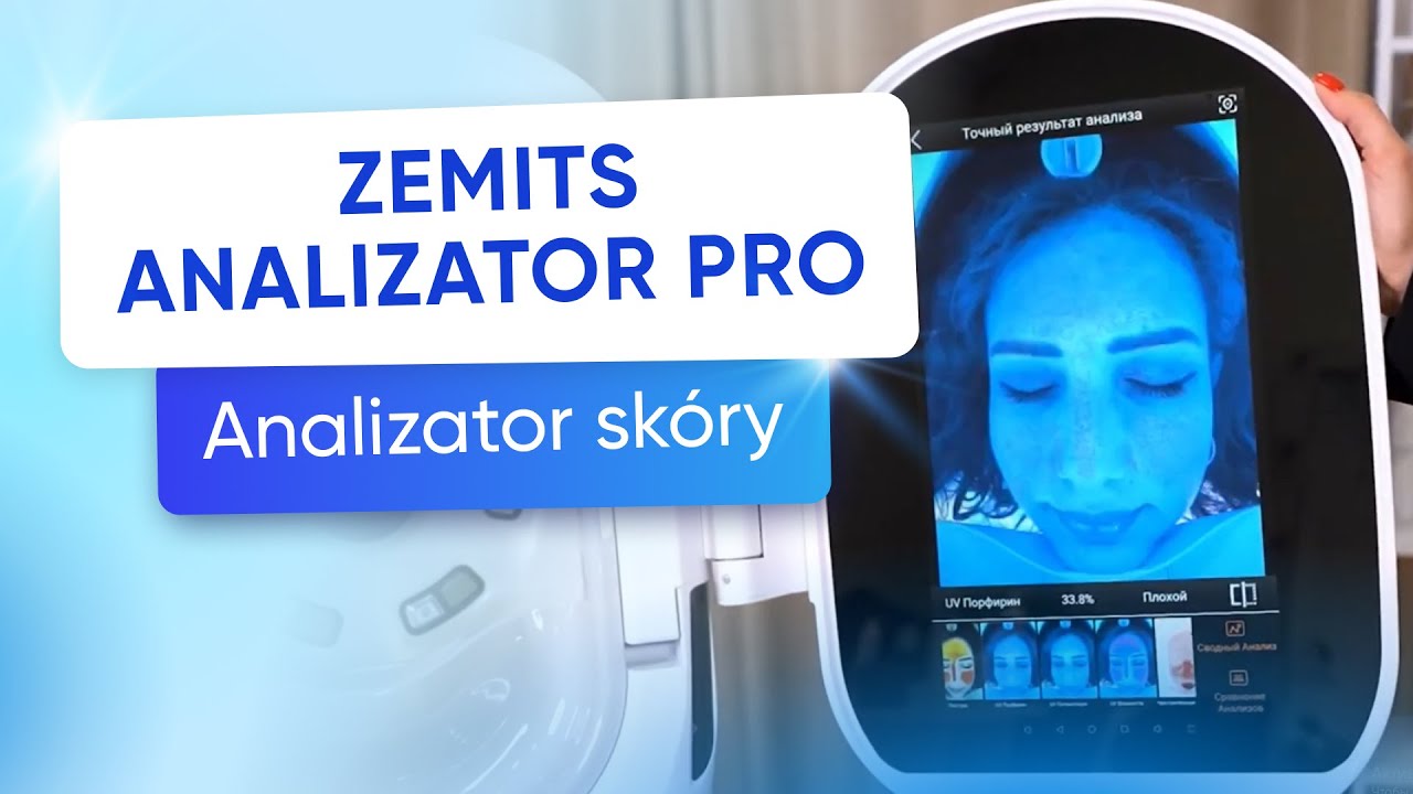 Zemits Analizator Pro Analizator skóry - YouTube