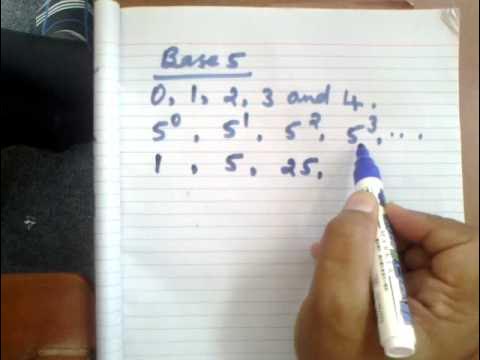 Introduction to base 5 system of numeration - YouTube