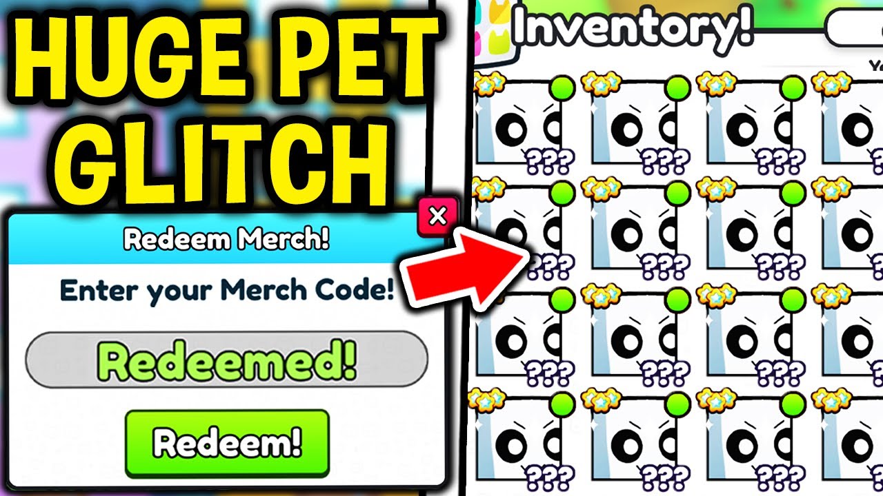 I FOUND This HUGE PET GLITCH and It BROKE Pet Simulator 99.. - YouTube