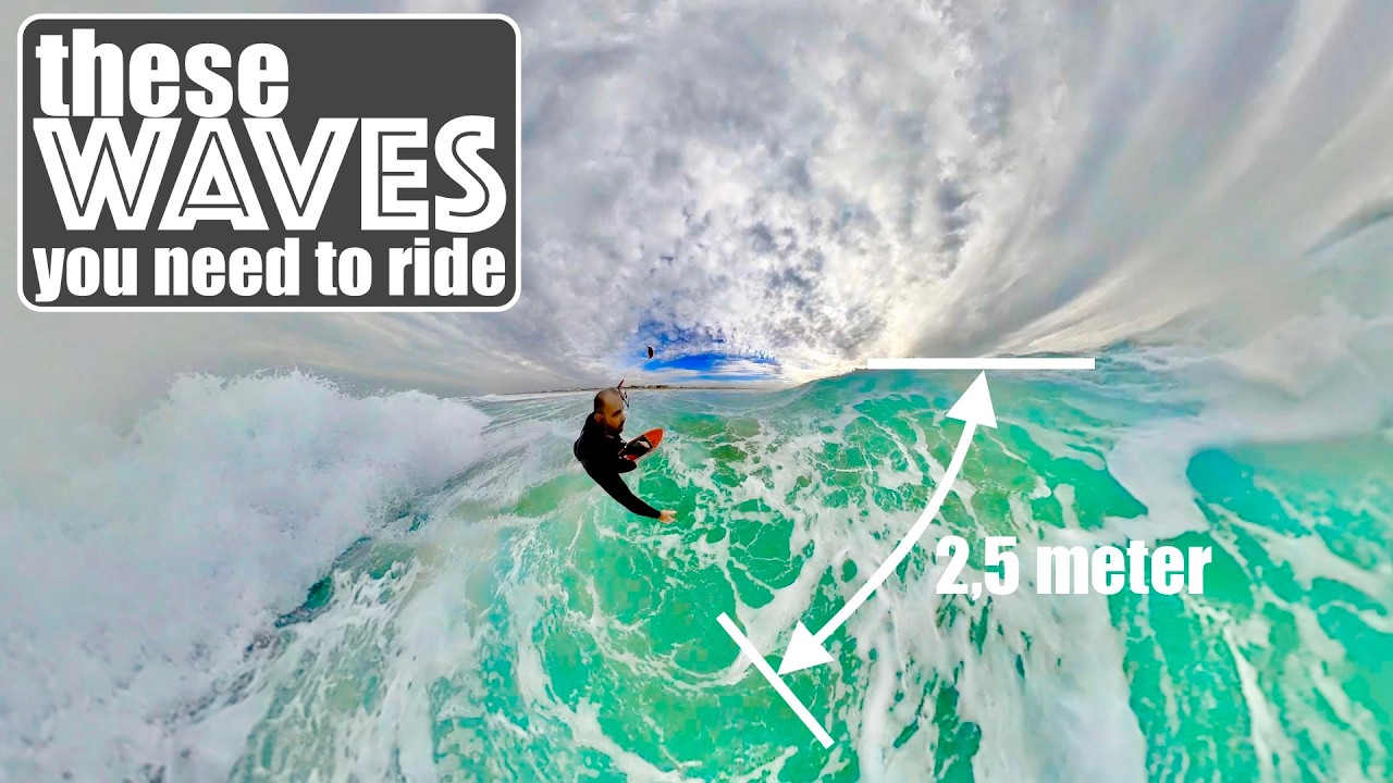 GoPro Max or Insta 360 - 3rd person view - Kitesurfing in waves - YouTube