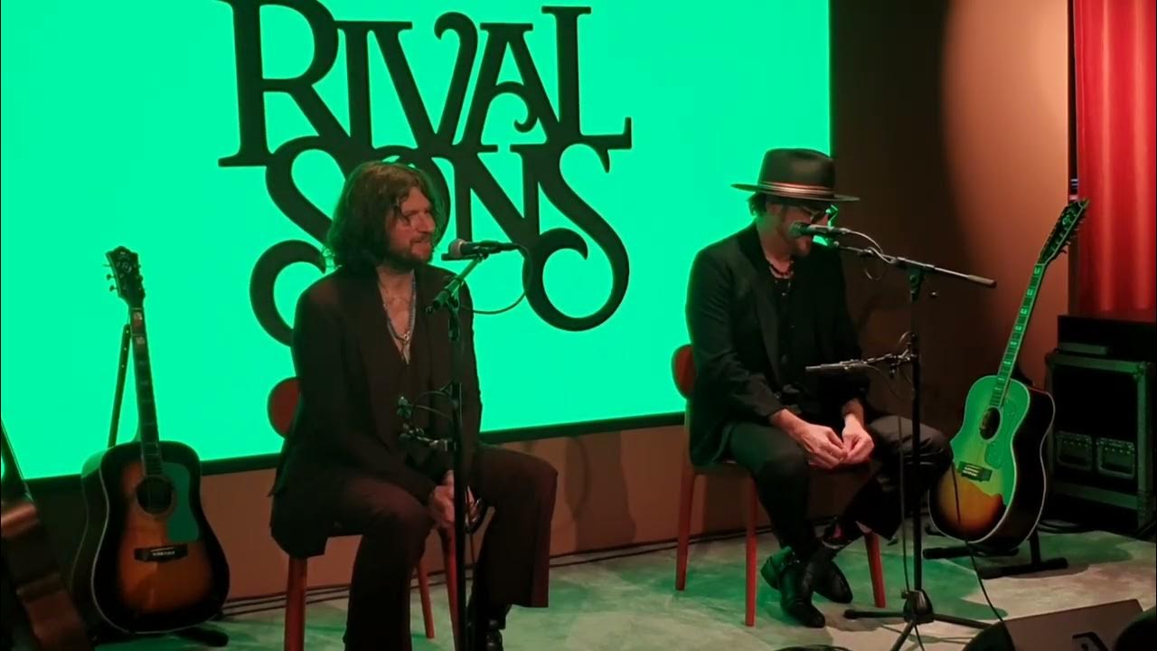 Rival Sons Q And A At Livenation Stockholm Sweden April 18 2023