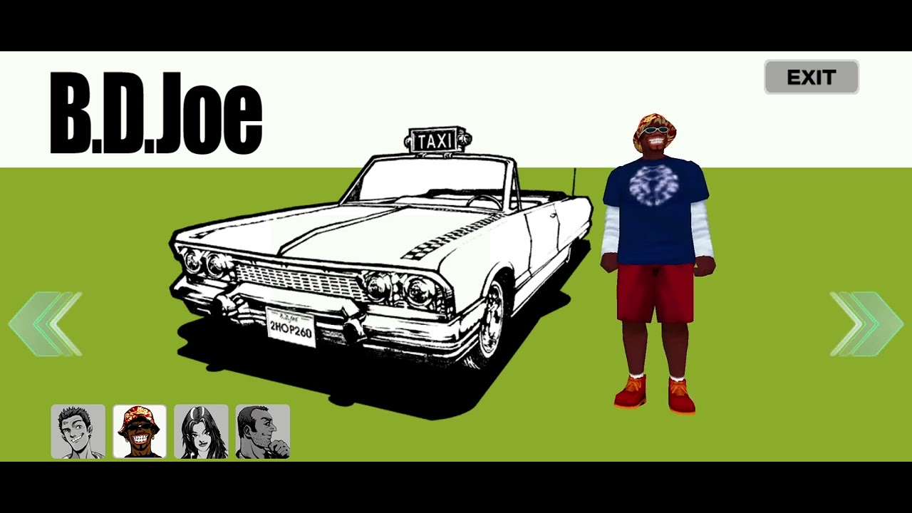 CRAZY TAXI CHARACTERS - YouTube