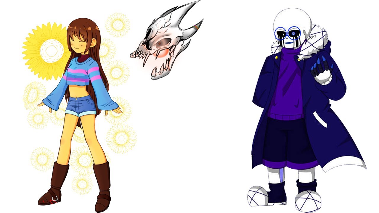 UNDERTALE AU FIGHTING | Error Sans 505 Angry Teased By Frisk | Sans ...