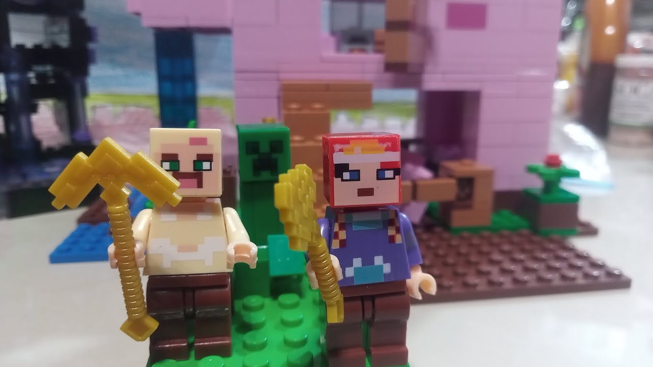 minecraft stop motion - YouTube