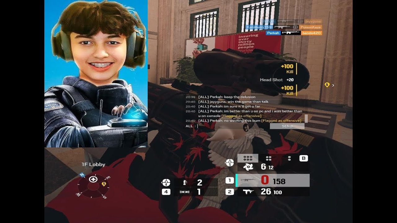 I PLAYED STOMPN IN RANKED AND THIS WHAT HAPPENED - Tom Clancy Rainbow ...