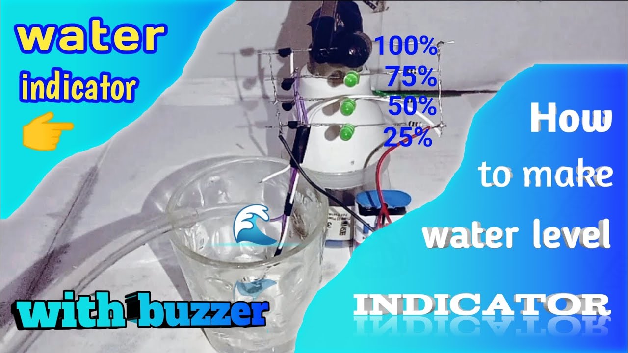 water level indicator | water level indicator with alarm | water level ...