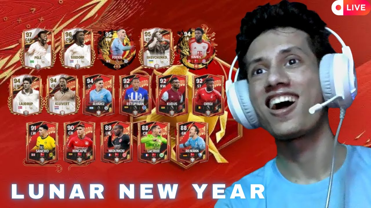 🔴LIVE - FC MOBILE | LUNAR NEW YEAR EVENT | THE ONLY MANUAL PLAYER ALIVE ...