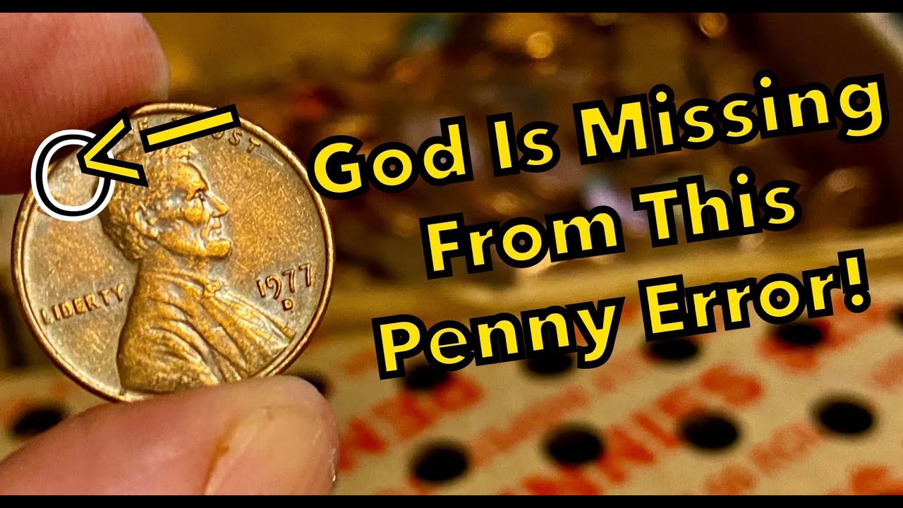 God Was Missing On This Rare Penny Error! - YouTube