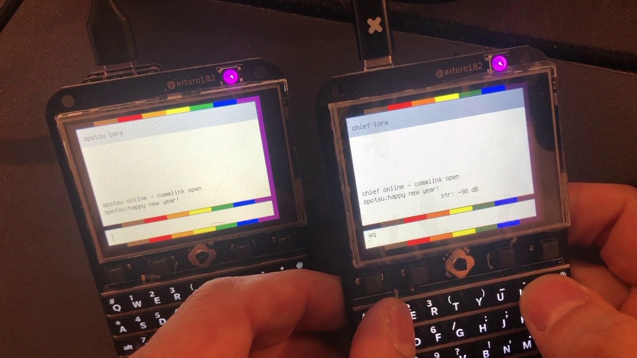 lora messenger - YouTube