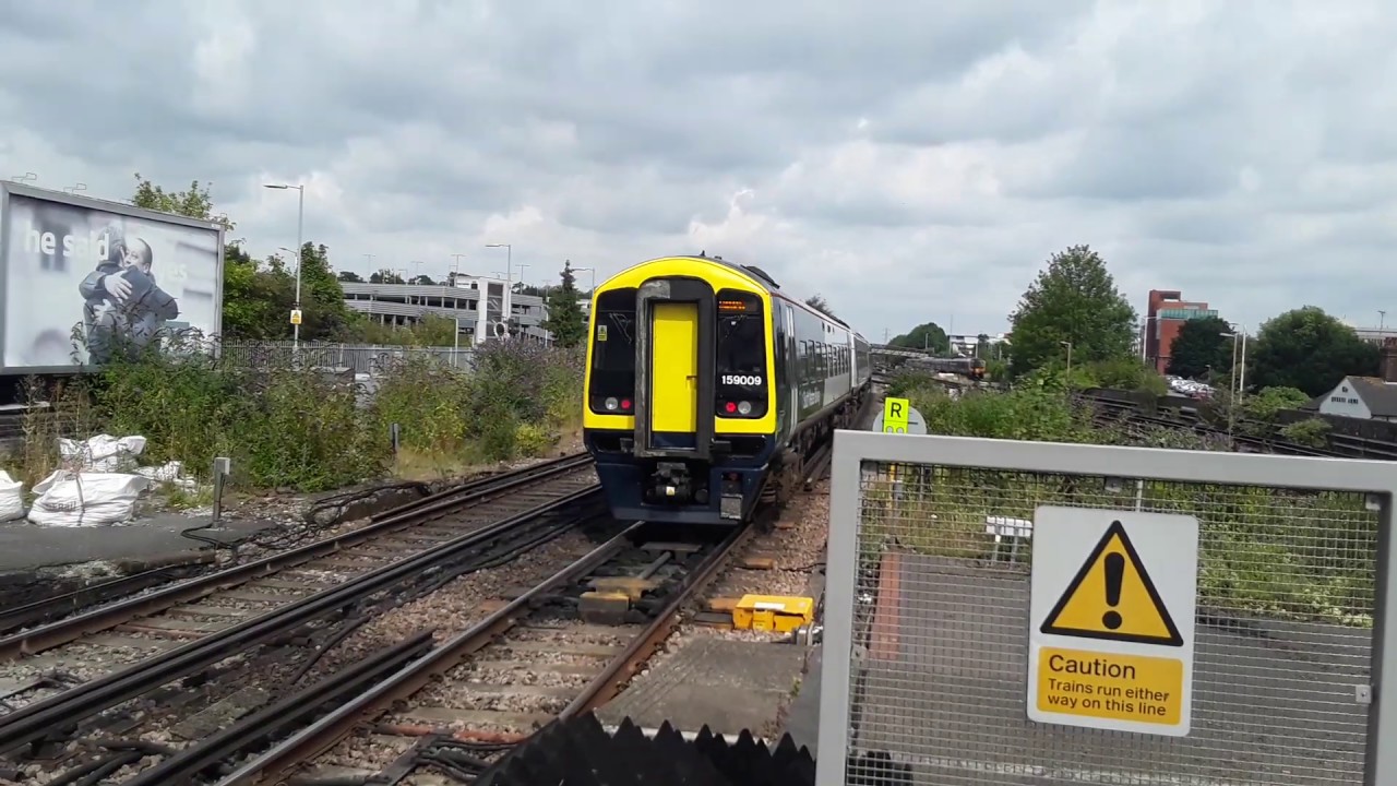 Trains at: Basingstoke, SWML, 03/08/19 - YouTube