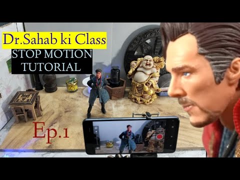 |Stop motion tutorial,|Dr Sahab ki class| ep.1|| how to make Stop motion animation? - YouTube