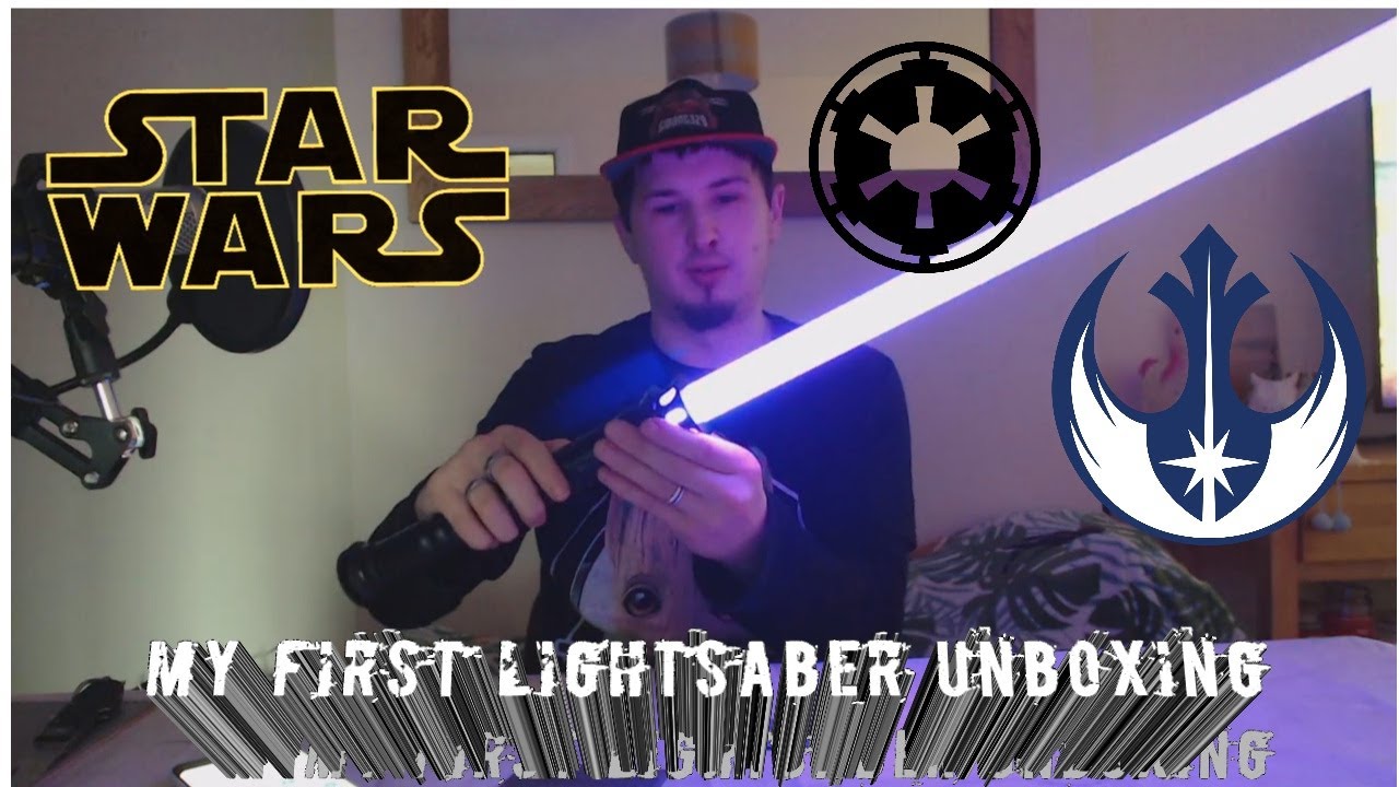 My First Ever Lightsaber Unboxing RGB from Garsabers - YouTube
