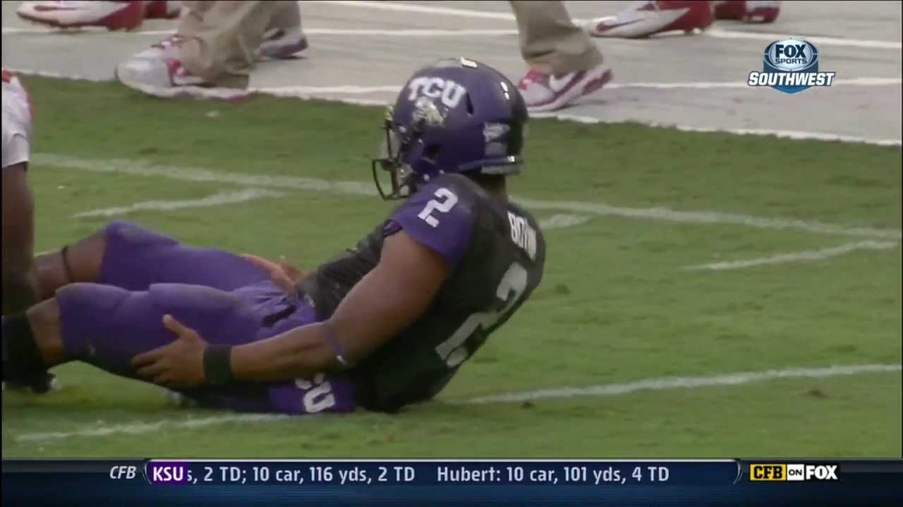 Brandon Carter Awesome 28 Yard Catch vs Iowa State - YouTube