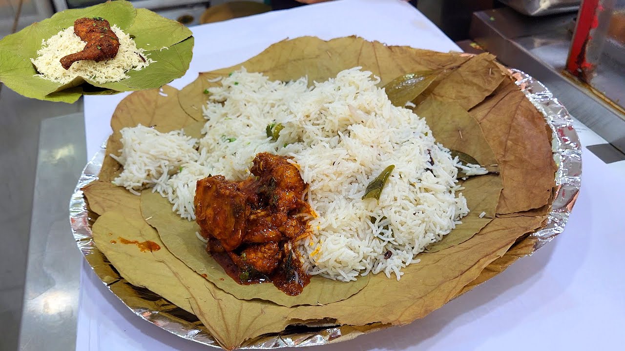 Satti Babu Biryani || Indian Food || Biryani || Chicken Bagara Rice ...