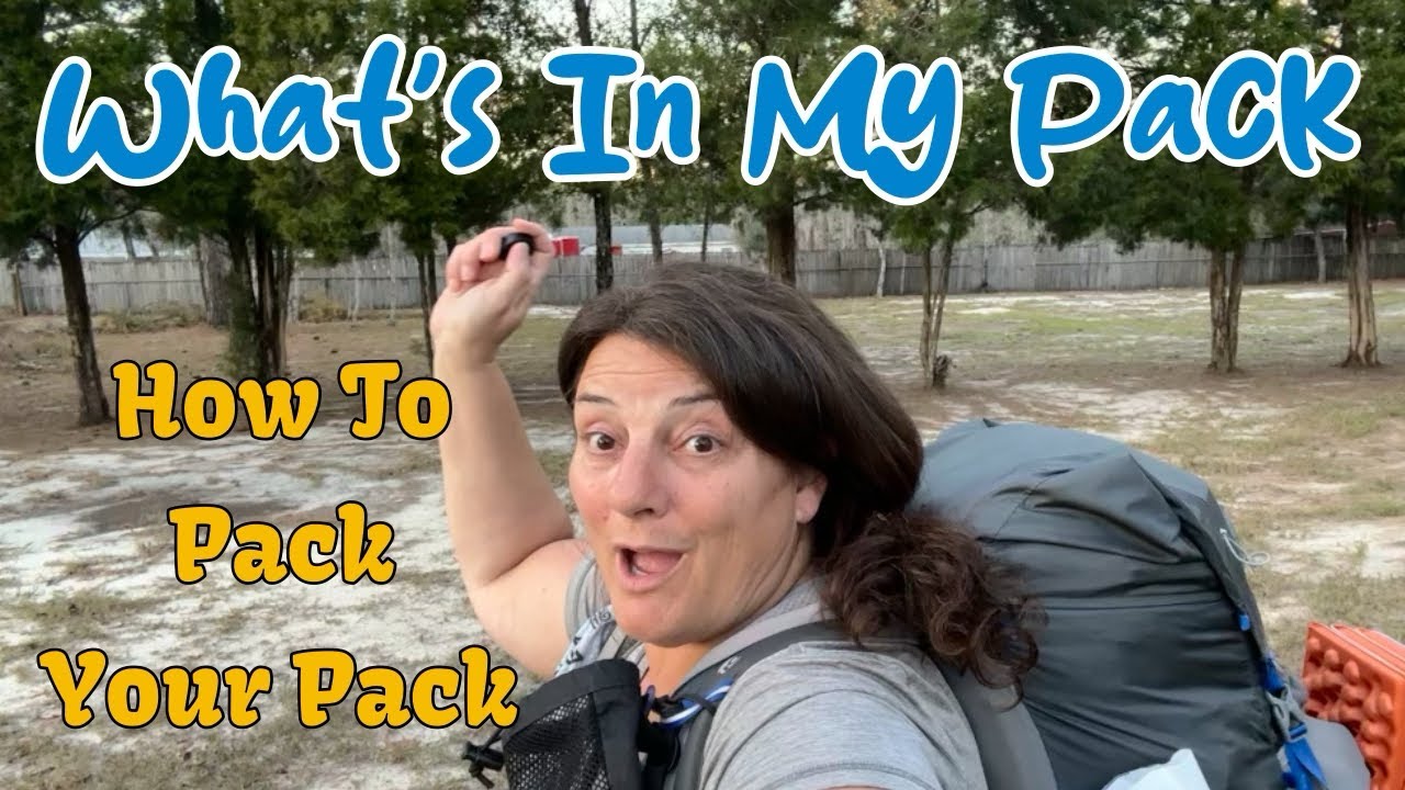 What’s in My Backpack and How to Pack It Up - Appalachian Trail 2024 ...