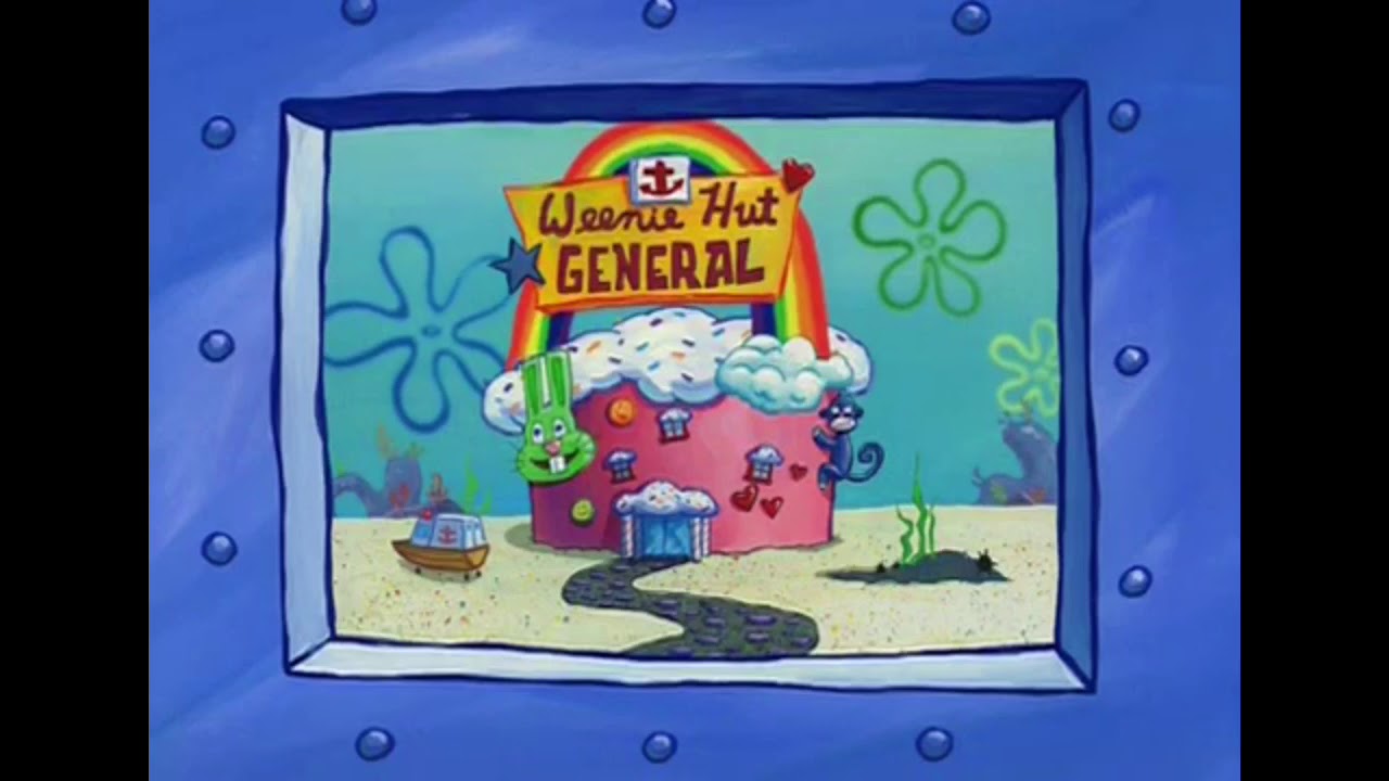 Weenie Hut General - Spongebob - Clip - YouTube