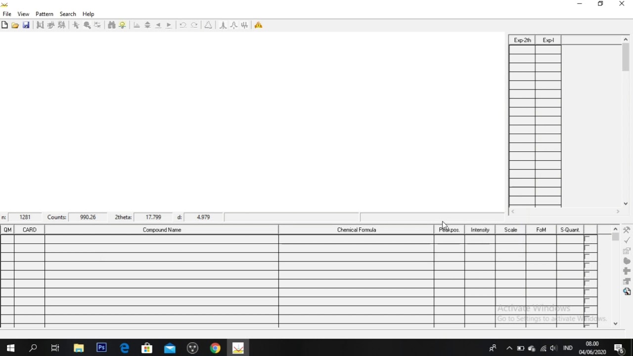 Menentukan Fasa Hasil XRD dengan QualX2 - YouTube