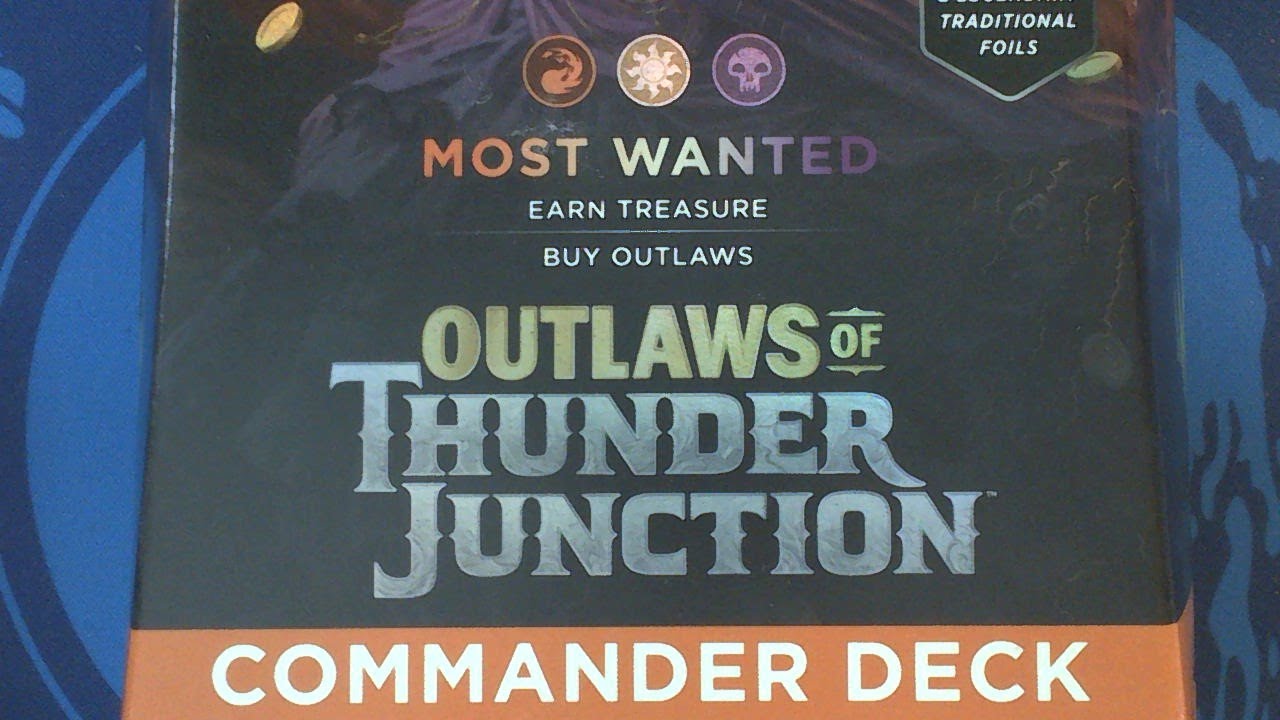 WBR Most Wanted [OTC][OTJ] - Outlaws of Thunder Junction Commander Deck ...