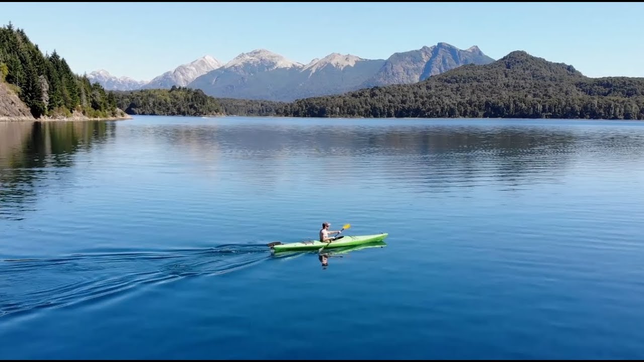 Lago moreno desde un dron - BARILOCHE - YouTube