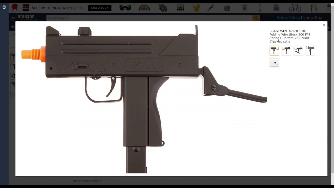 showing my amazon UZI / Mac 10. I will come out with the review for the ...