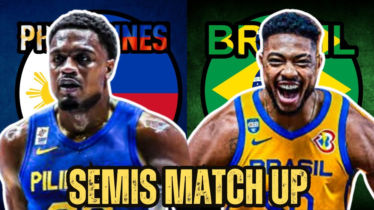 Strength of Brazil | Can Gilas match up against them? | Philippines vs ...