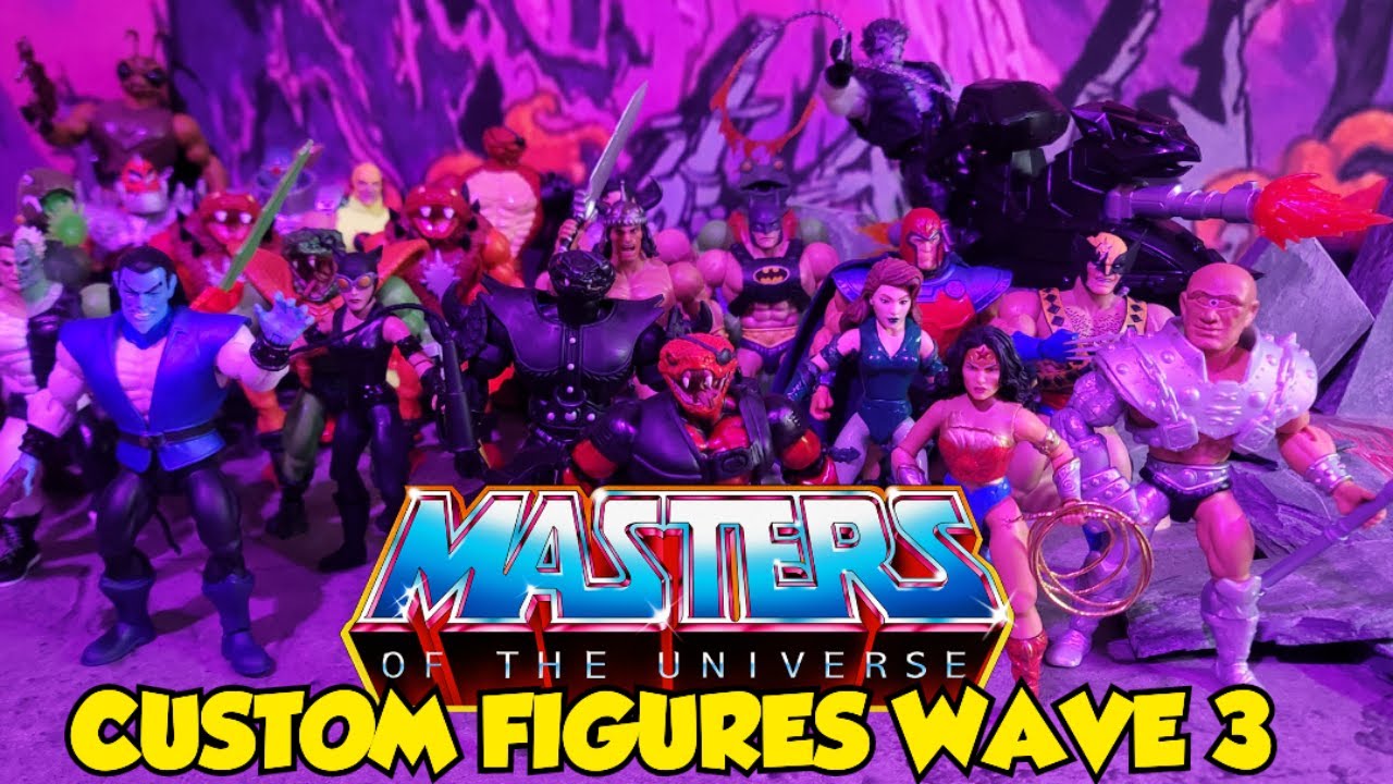 MOTU ORIGINS Custom Figures Wave 3! - YouTube