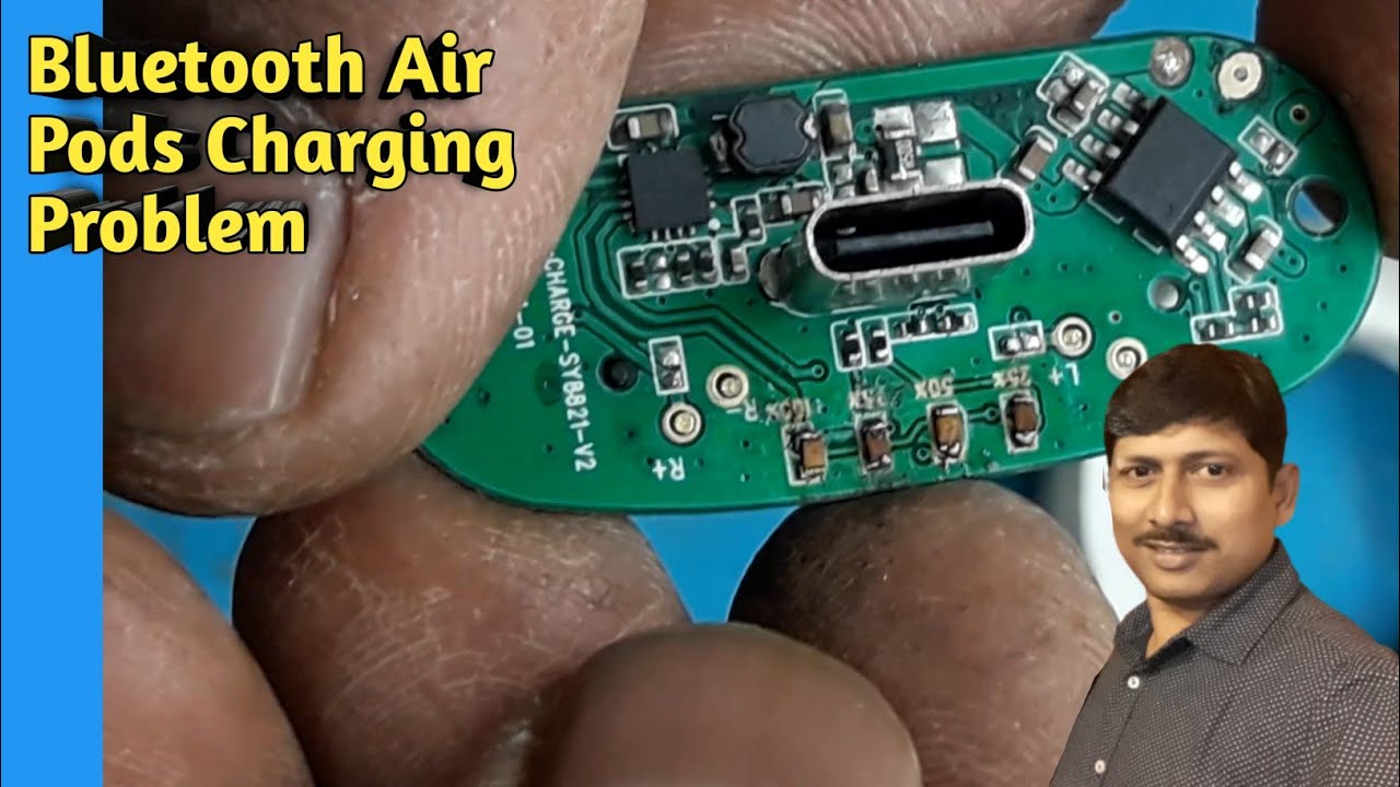 How to repair Bluetooth Ear pods | bluetooth Airpods charging problem ...