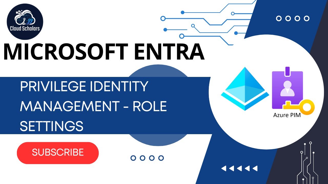 Microsoft Entra Privilege Identity Management - Role Settings - YouTube