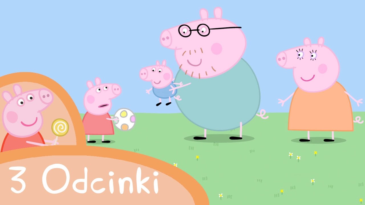 Peppa Pig (Świnka Peppa) - 3 Odcinki - Kompilacja (3) - YouTube