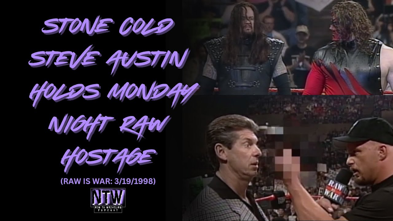 Stone Cold Steve Austin Holds Monday Night Raw Hostage (Raw is War 3/9 ...