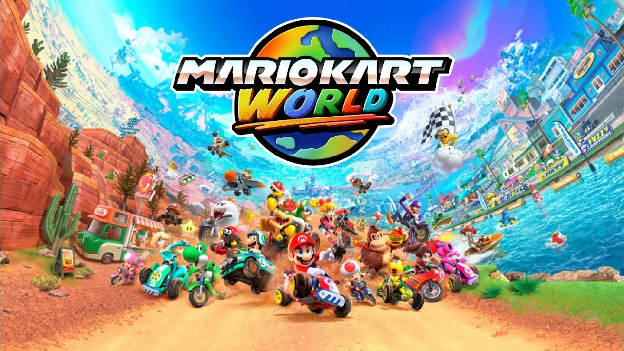 N64 Wario Stadium (Frontrunning + Intro) | Mario Kart World OST - YouTube