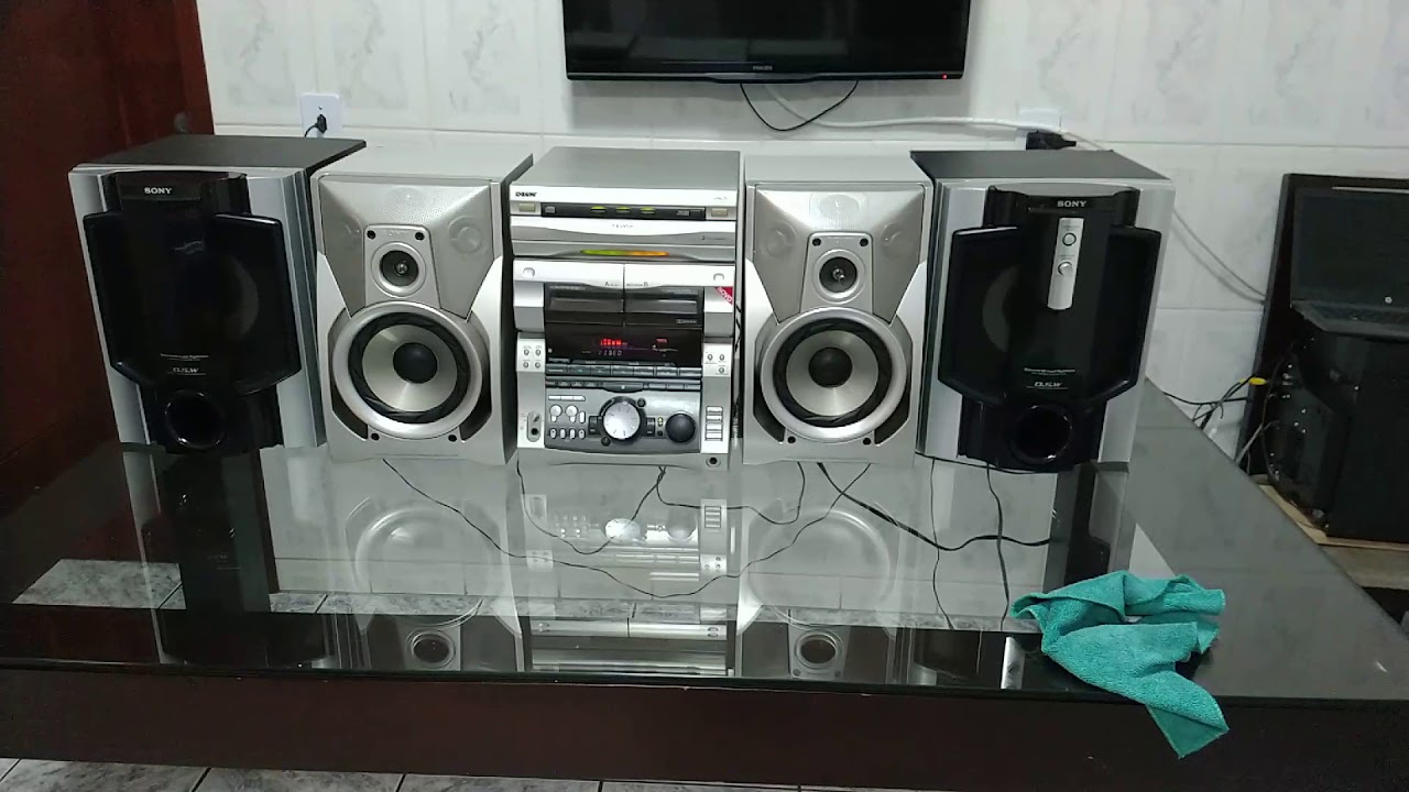 Sony grx 10av tocando com os subwoofers do gnx800 muito bom!!! - YouTube