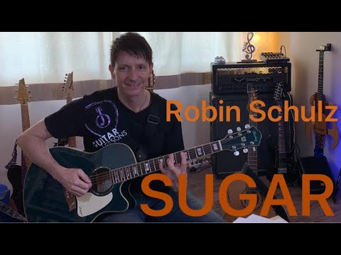 Sugar - Robin Schulz - Guitar Tutorial - YouTube