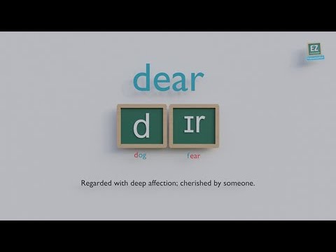 How to pronounce dear ? - YouTube