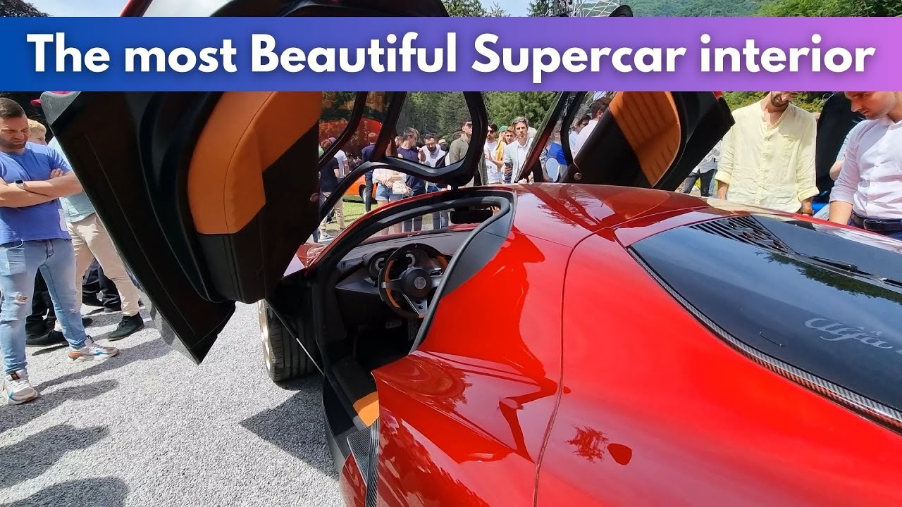 The new Alfa Romeo 33 Stradale Interior details - YouTube