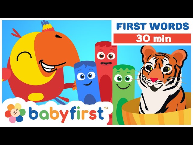 Toddler Learning Video | Color Crew & Larry Surprise Eggs | Learn wild ...