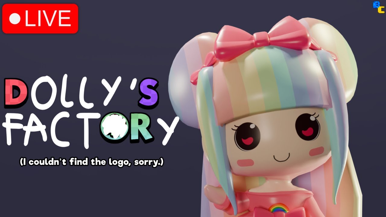Newbie tries out Dolly's Factory! | Dolly's Factory Live 🔴 - YouTube