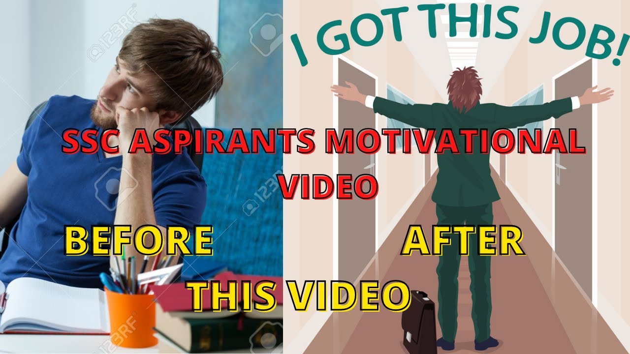 SSC Aspirant Motivation Video , Motivational Video for SSC CGL,CHSL,CPO ...