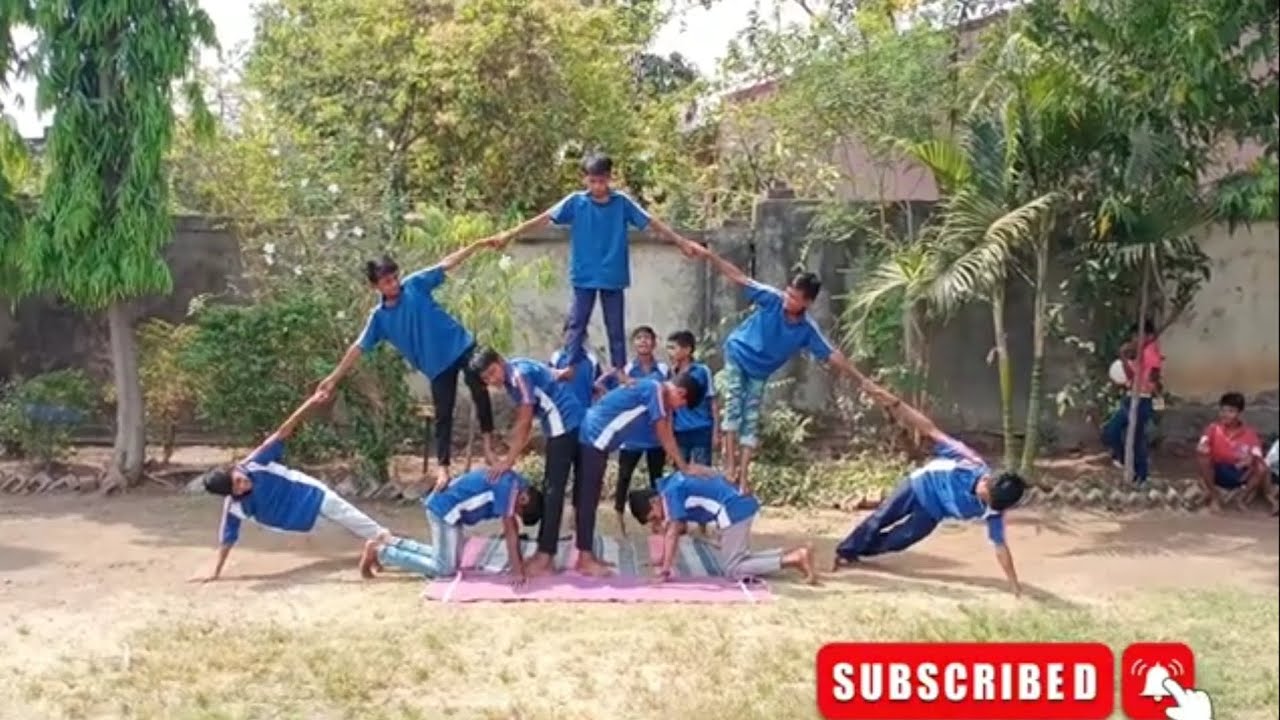 PIRAMID DANCE 2025 || 26 mi january school dance program || સ્કૂલ ડાન્સ || પિરામિડ ડાન્સ || new ...