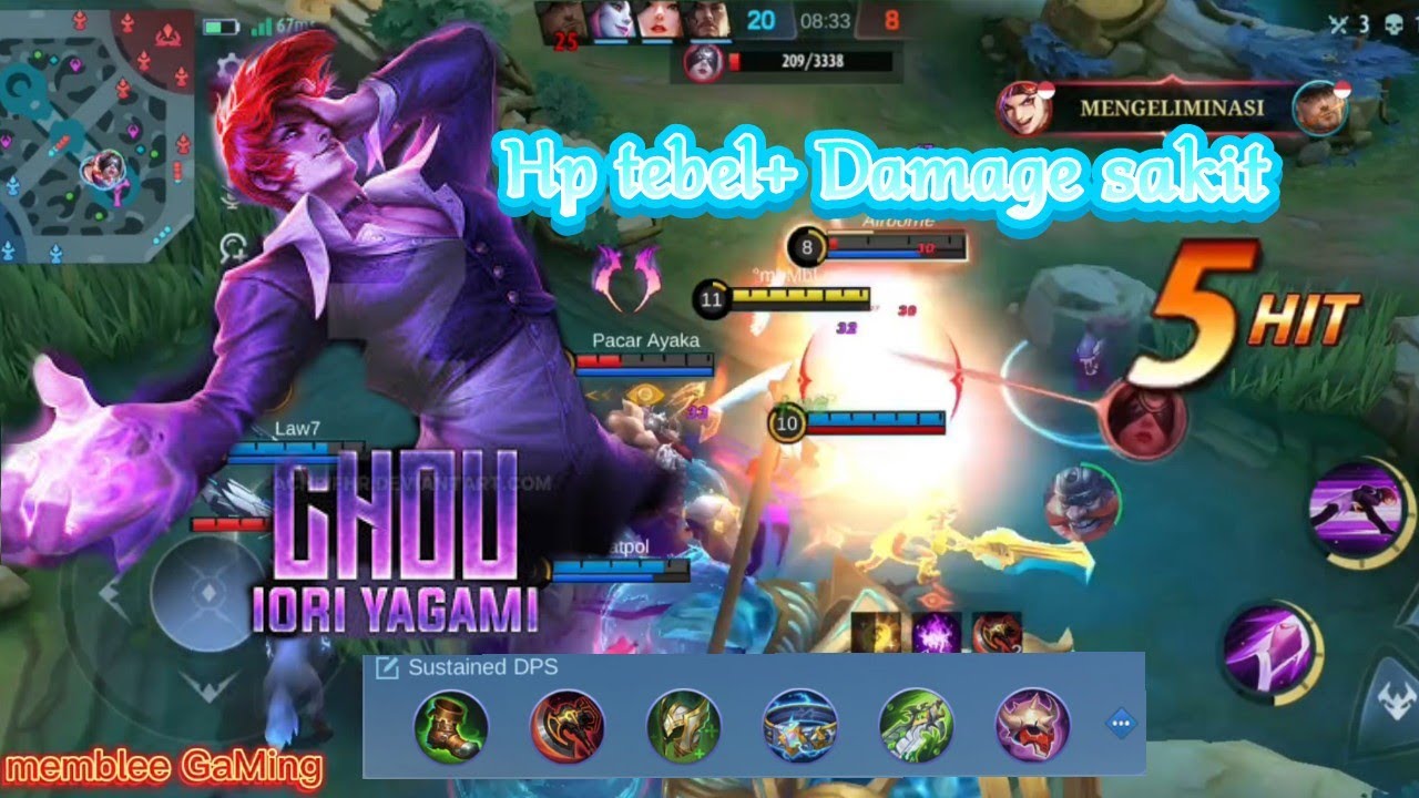 Item Chou semi tank ter baru 2023,, Hp tebel,, Damage Maksimal - YouTube