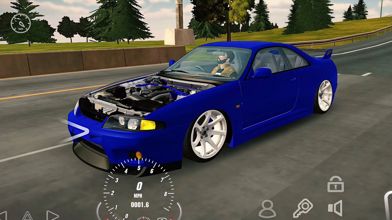 R33 Gtr Skyline Gearbox Tuning Car Parking Multiplayer BETA Live Stream - YouTube
