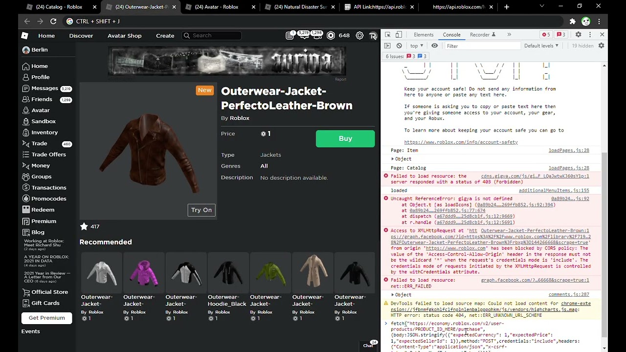 How to get 3D clothing for 1 Robux! (ROBLOX) - YouTube