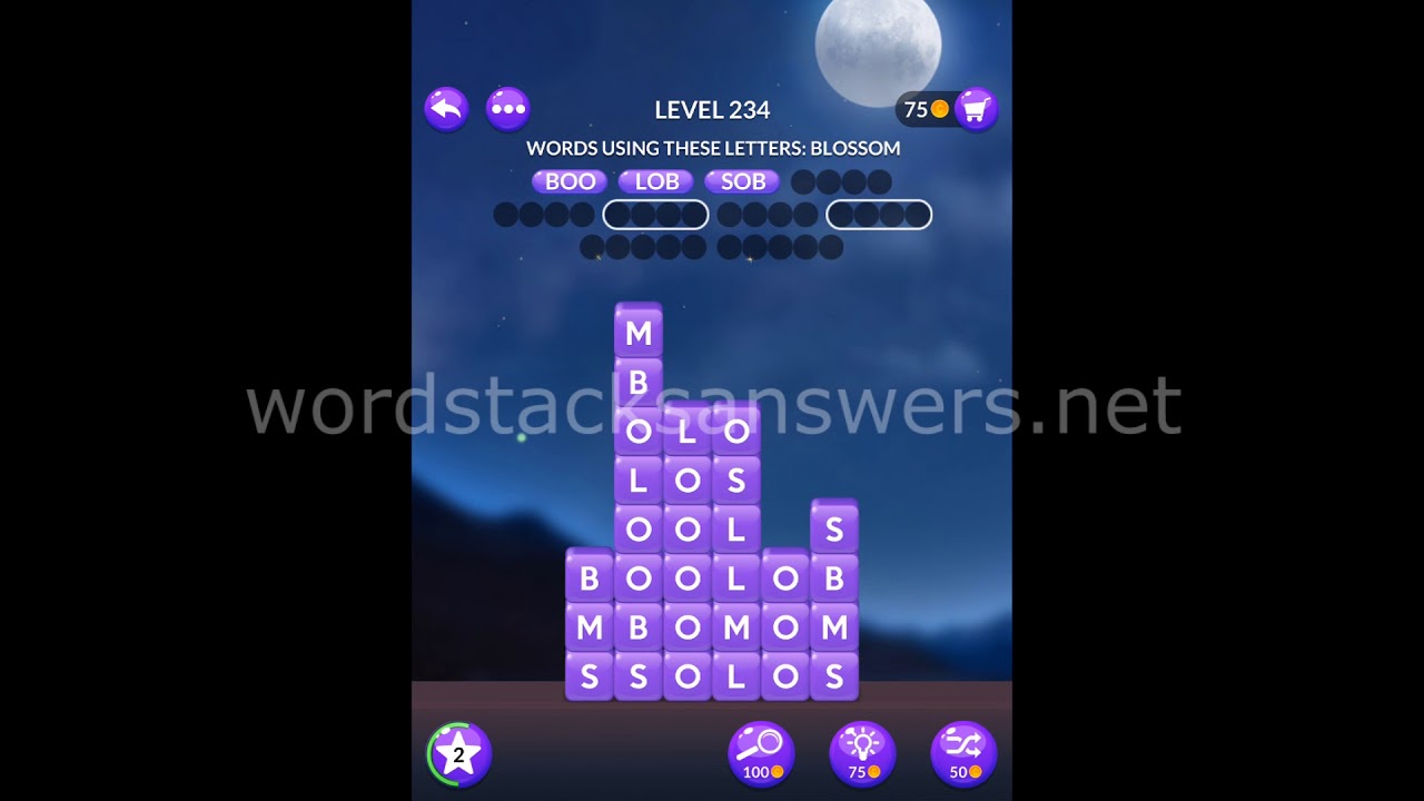 Word Stacks Level 234 Answers - YouTube