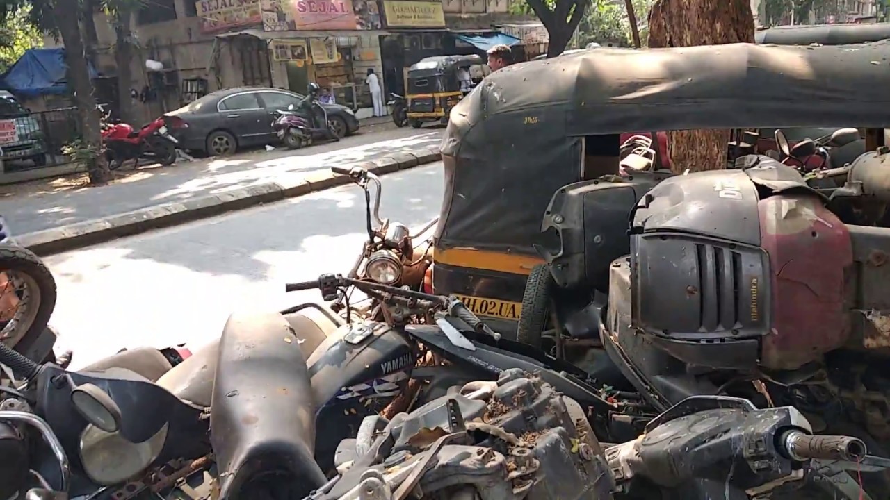 Old abandoned bike for yamaha honda bajaj tvs all company bike scrap ...