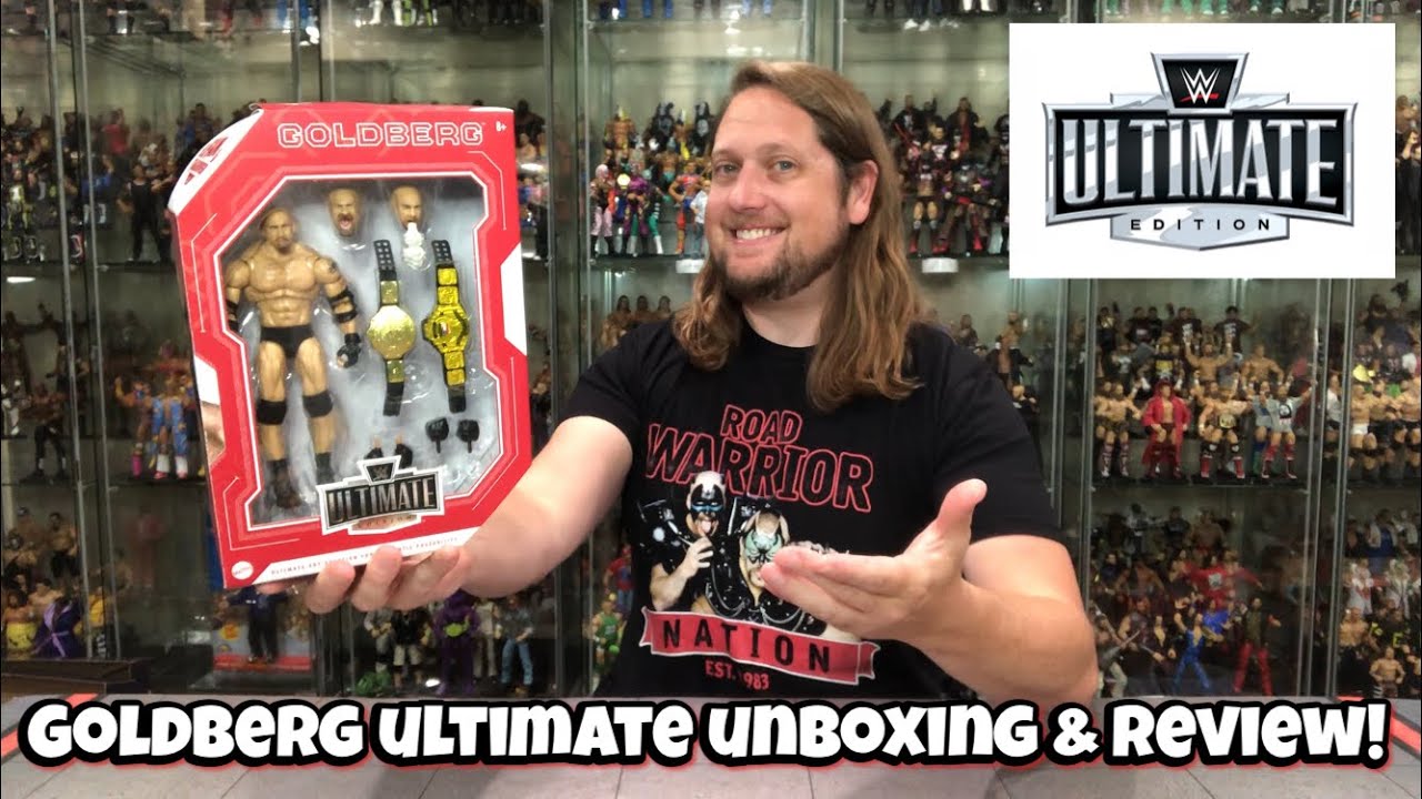 Goldberg WWE Mattel Ultimate Edition Unboxing & Review! - YouTube
