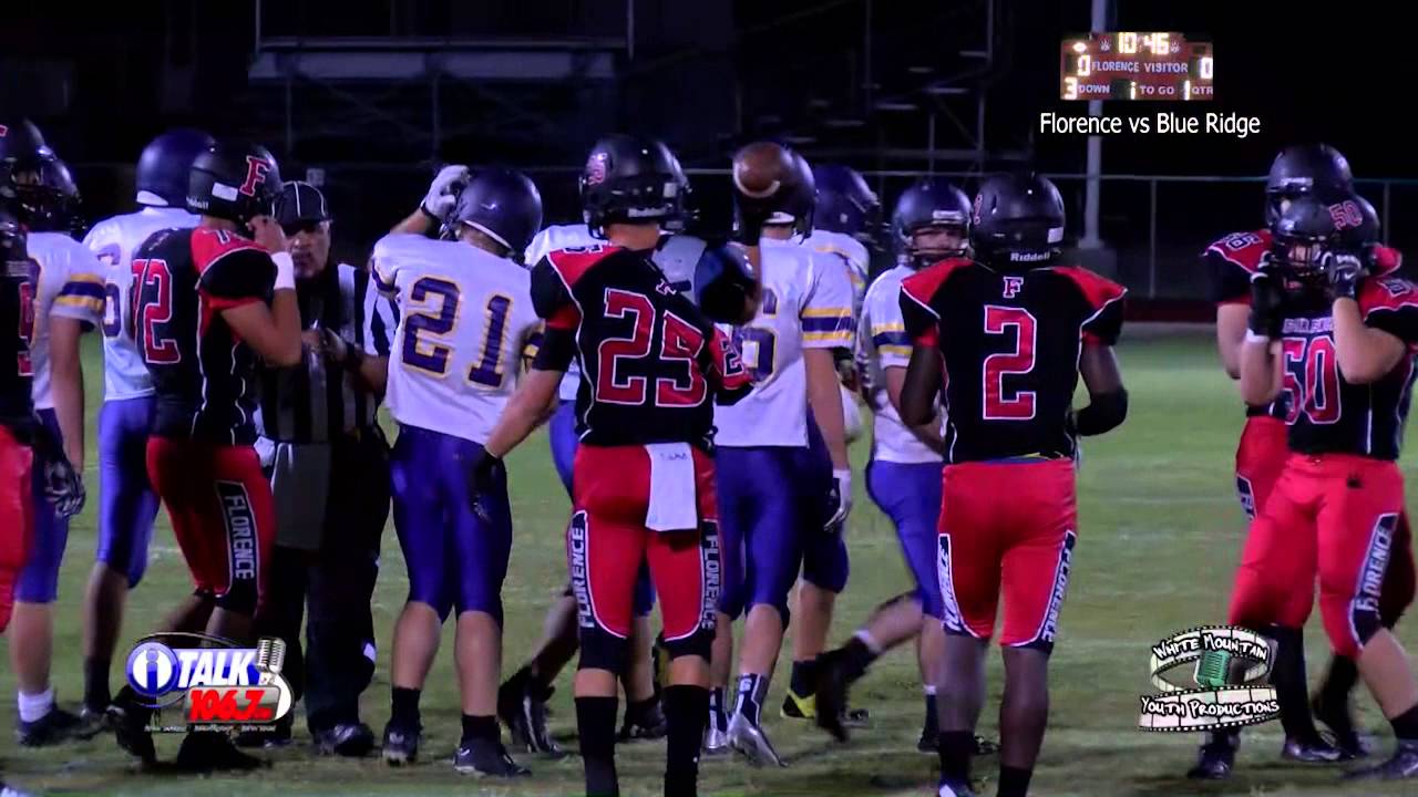 Blue Ridge vs Florence - White Mountain Football 2015 Full Game Yellow ...